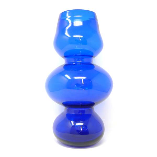Blenko Medium Ellipse Vase - Cobalt | Garmentory