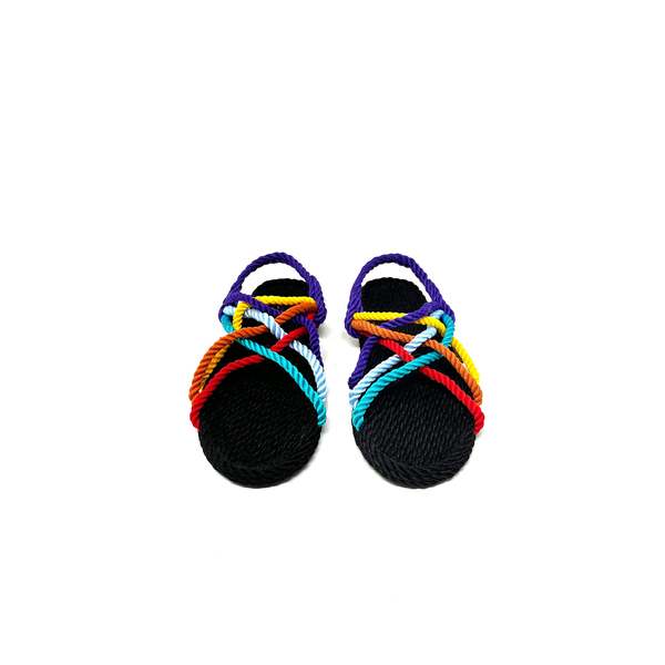 Gurkees Neptune Rope Sandal - Rainbow | Garmentory