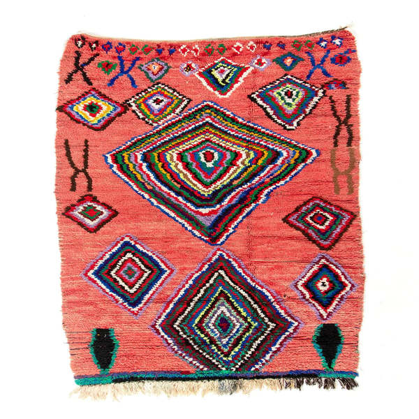 de Maroc Rug - Pink Retro | Garmentory