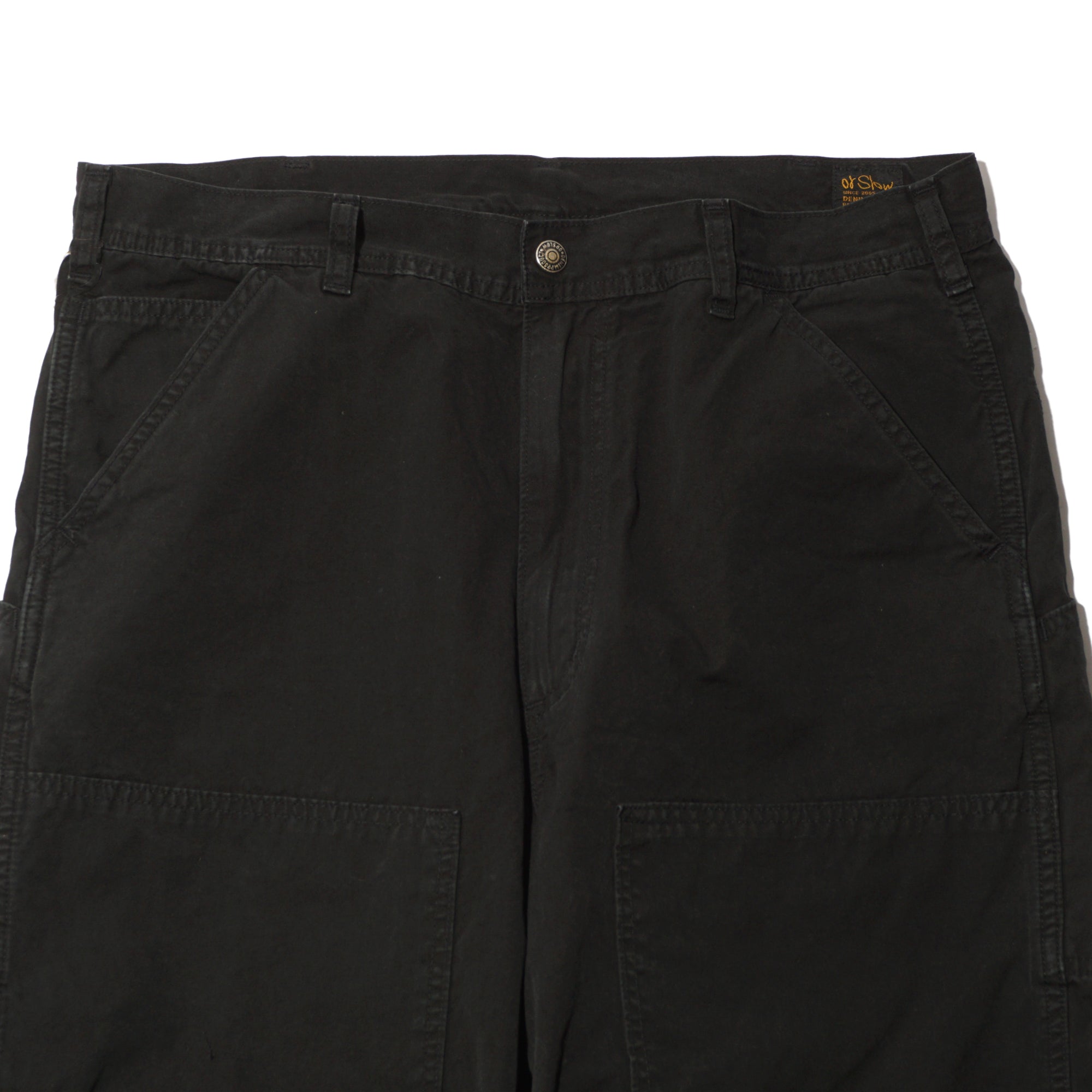 Orslow Double Knee Utility Work Pants - Black | Garmentory