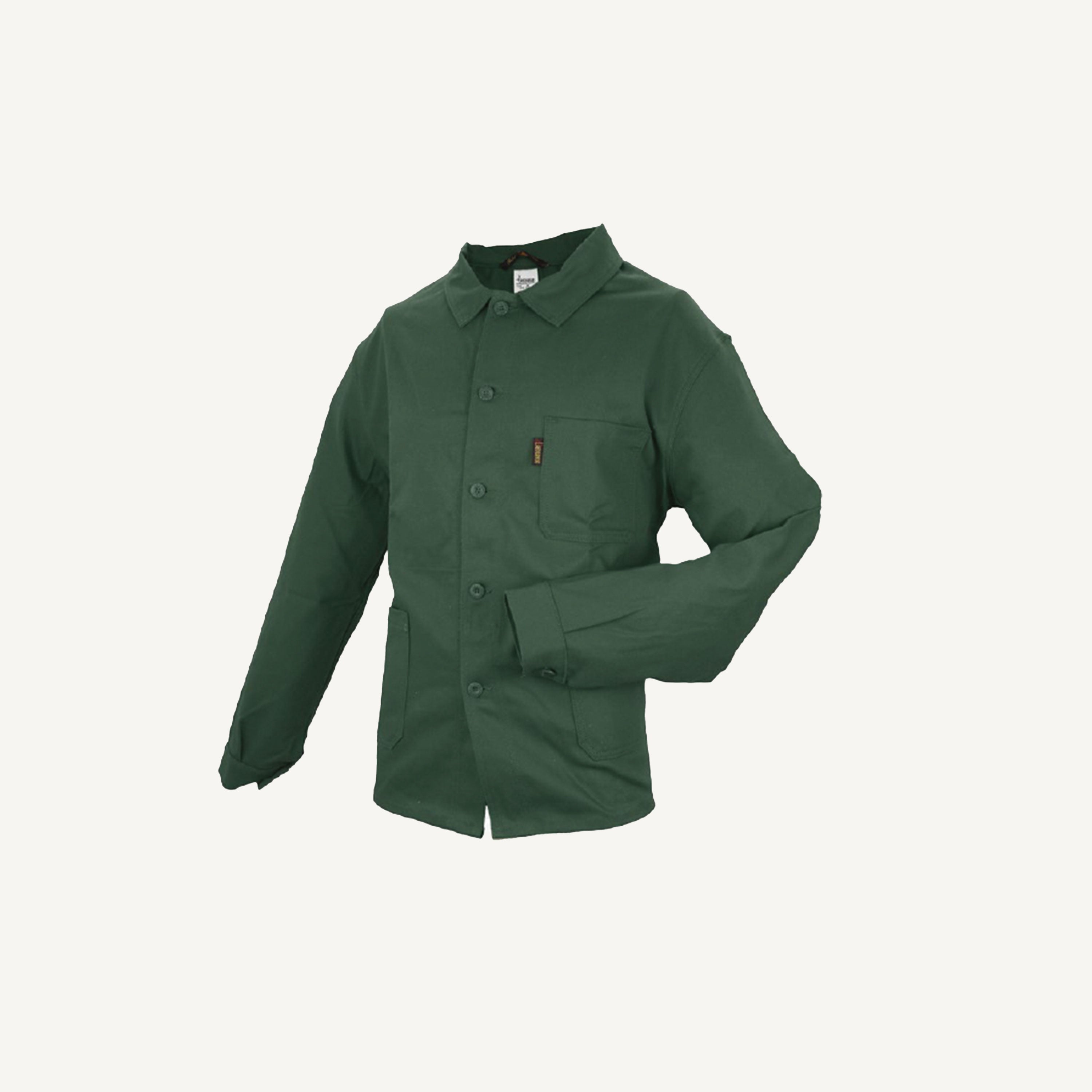 Le Laboureur Cotton Work Jacket - Green | Garmentory