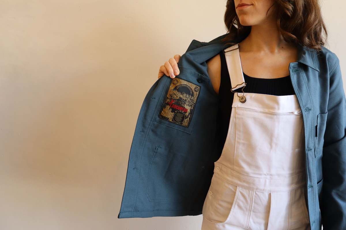 Le Laboureur Cotton Work Jacket - Green | Garmentory