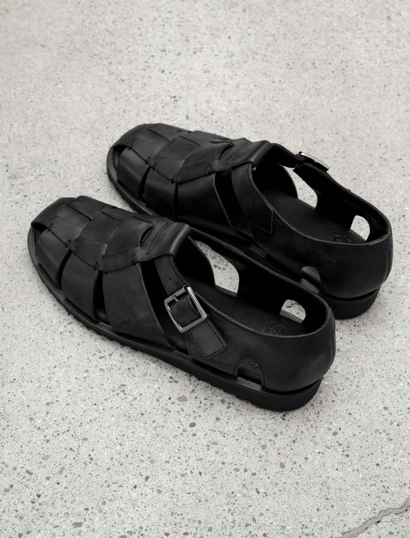 Paraboot Mens Pacific Sport sandels - Black | Garmentory