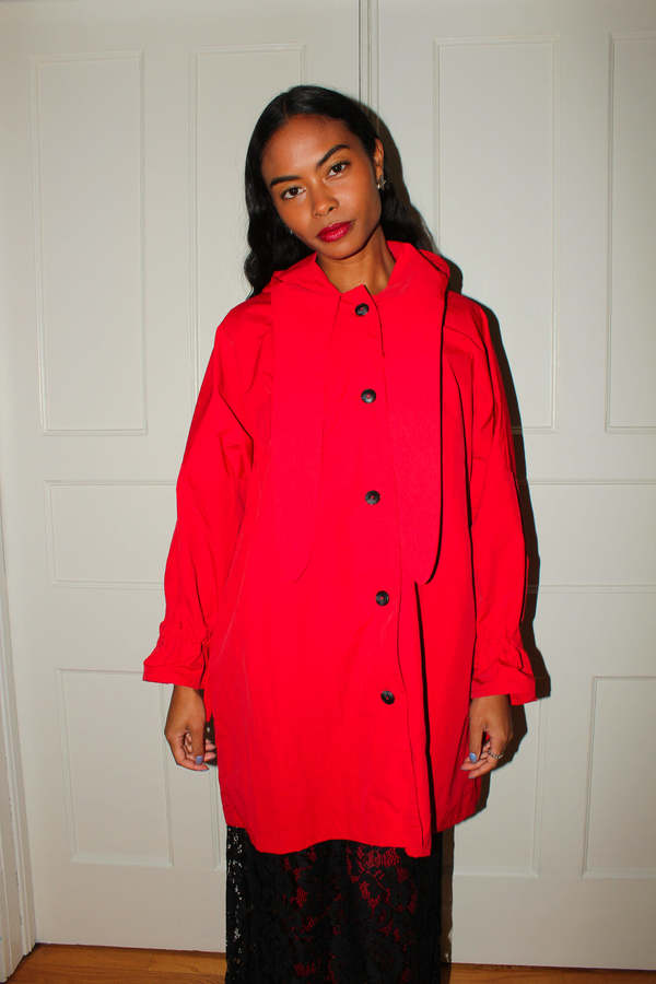 Bronze Age Judy Rain Jacket - Chili | Garmentory