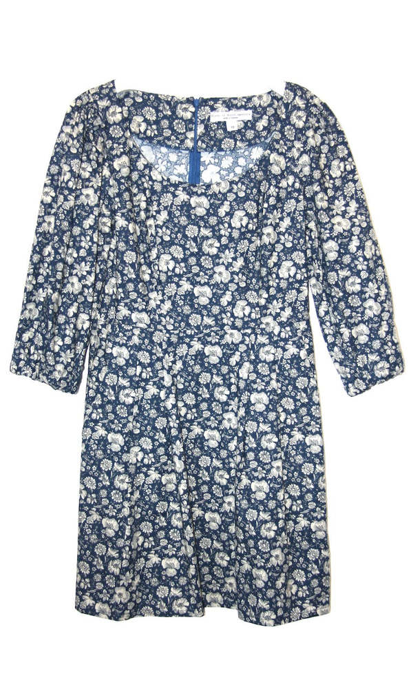 Birds of North America Courian Dress - Blue Clover | Garmentory