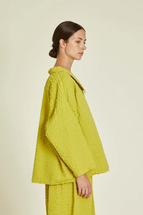 Black Crane Chelsea Collar Shirt - Multi | Garmentory