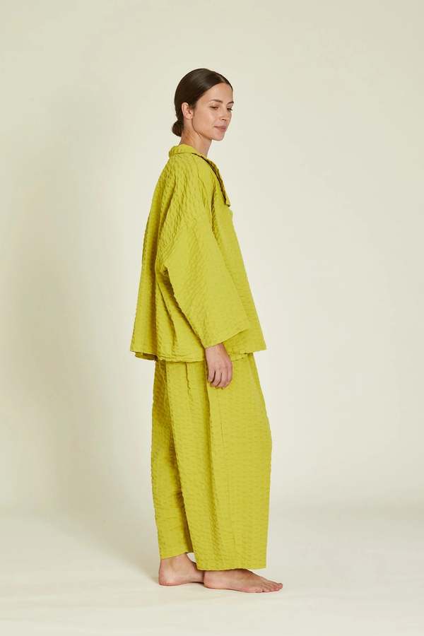 Black Crane Chelsea Collar Shirt - Multi | Garmentory