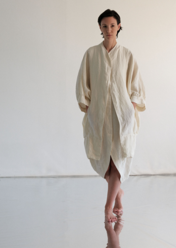 Black Crane Spoon Jacket - Cream | Garmentory