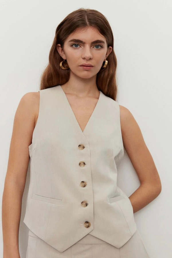 Sofie Schnoor Vest - Off white | Garmentory