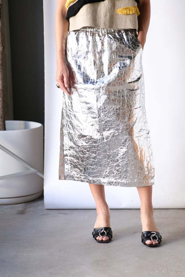 Rachel Comey Mott Skirt - Silver | Garmentory