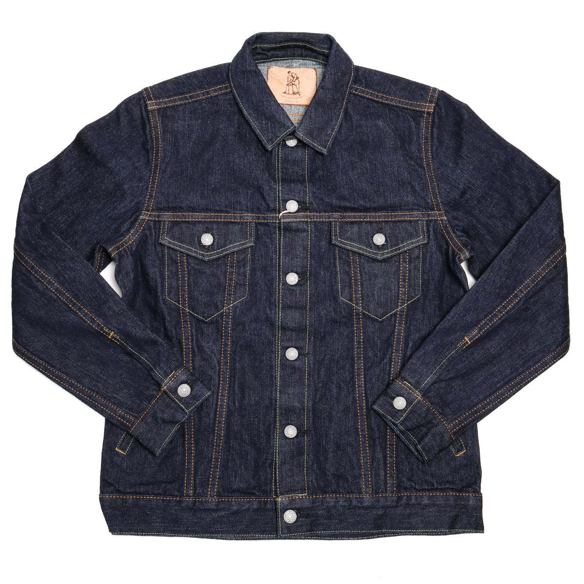 Pure Blue Japan 14oz Selvedge Denim Type 3 Jacket - Indigo | Garmentory