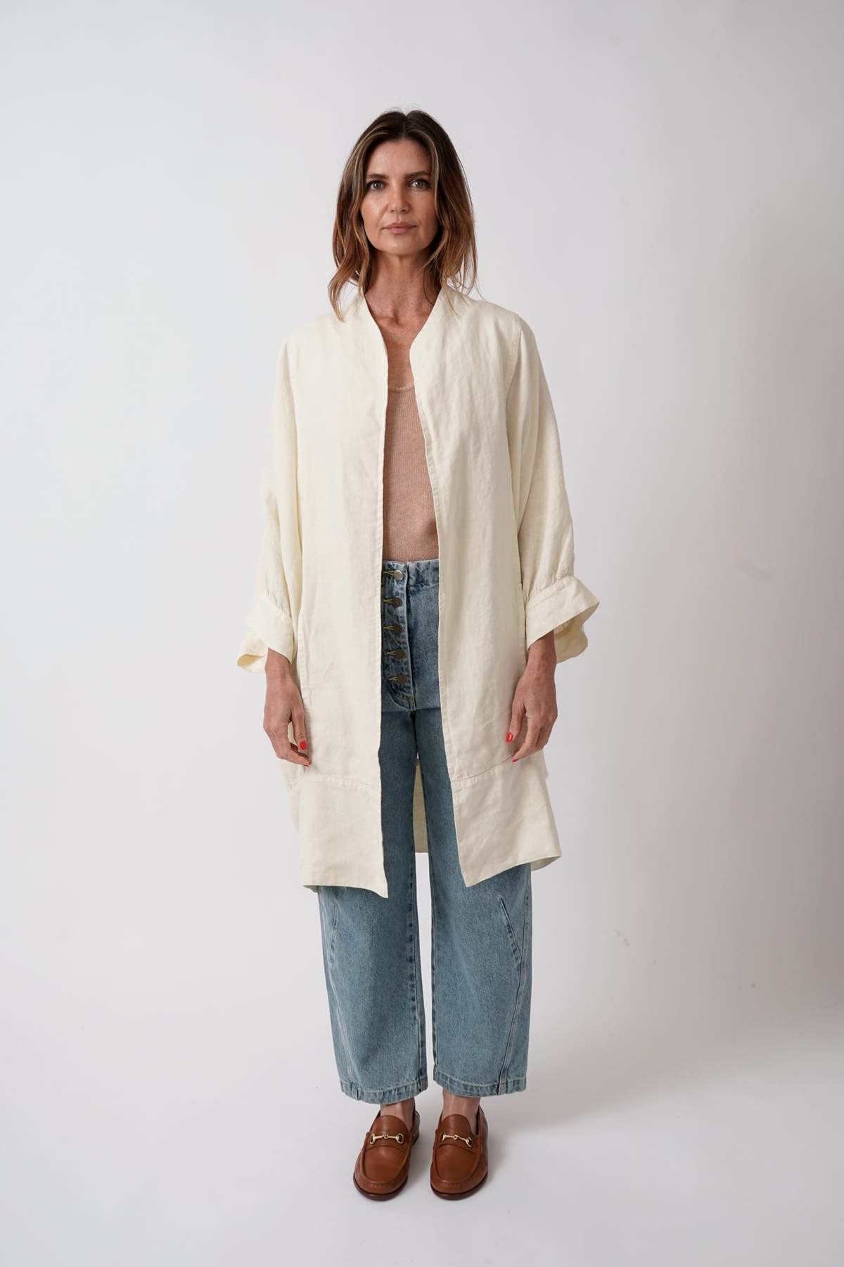 Black Crane Spoon Jacket - Cream | Garmentory