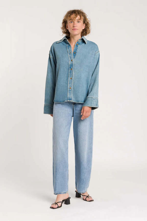 kings of indigo Leila cropped - cindy light used | Garmentory