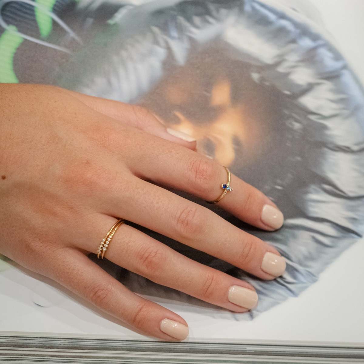 Altar Houseline Lydia Gold CZ Ring - Gold | Garmentory