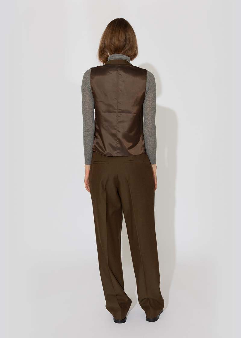 6397 Structured Vest - Earth | Garmentory