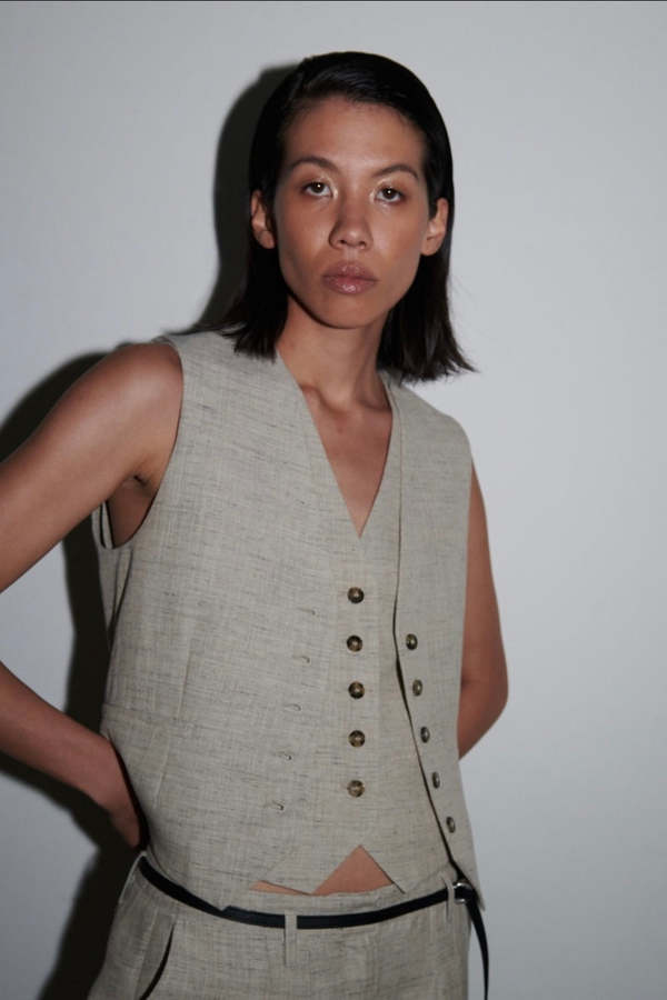 Birgitte Herskind Mister Vest Sand Garmentory