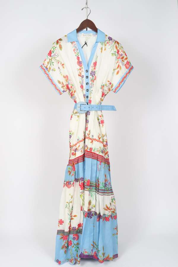 Saloni Riya B Dress - Zinnia Grove | Garmentory