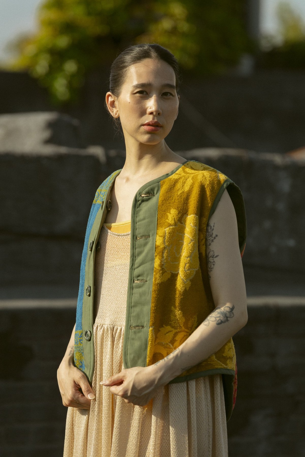 Carleen One Of A Kind Reversible Vest | Garmentory