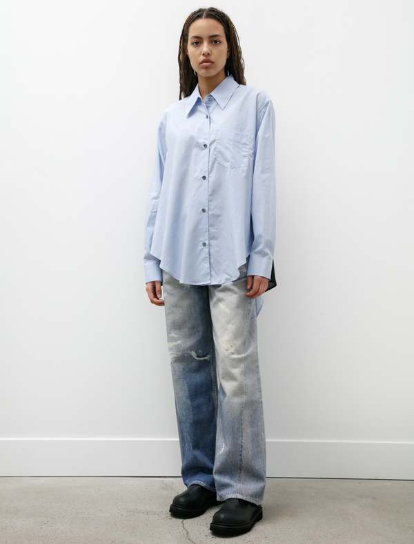 Our Legacy Apron Shirt - Azores Stripe Seashore | Garmentory