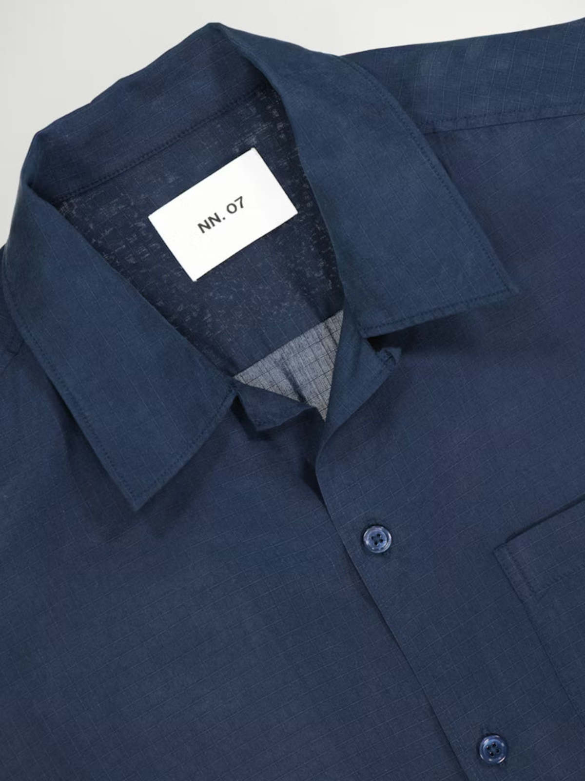 NN07 Julio Shirt - Navy Blue | Garmentory