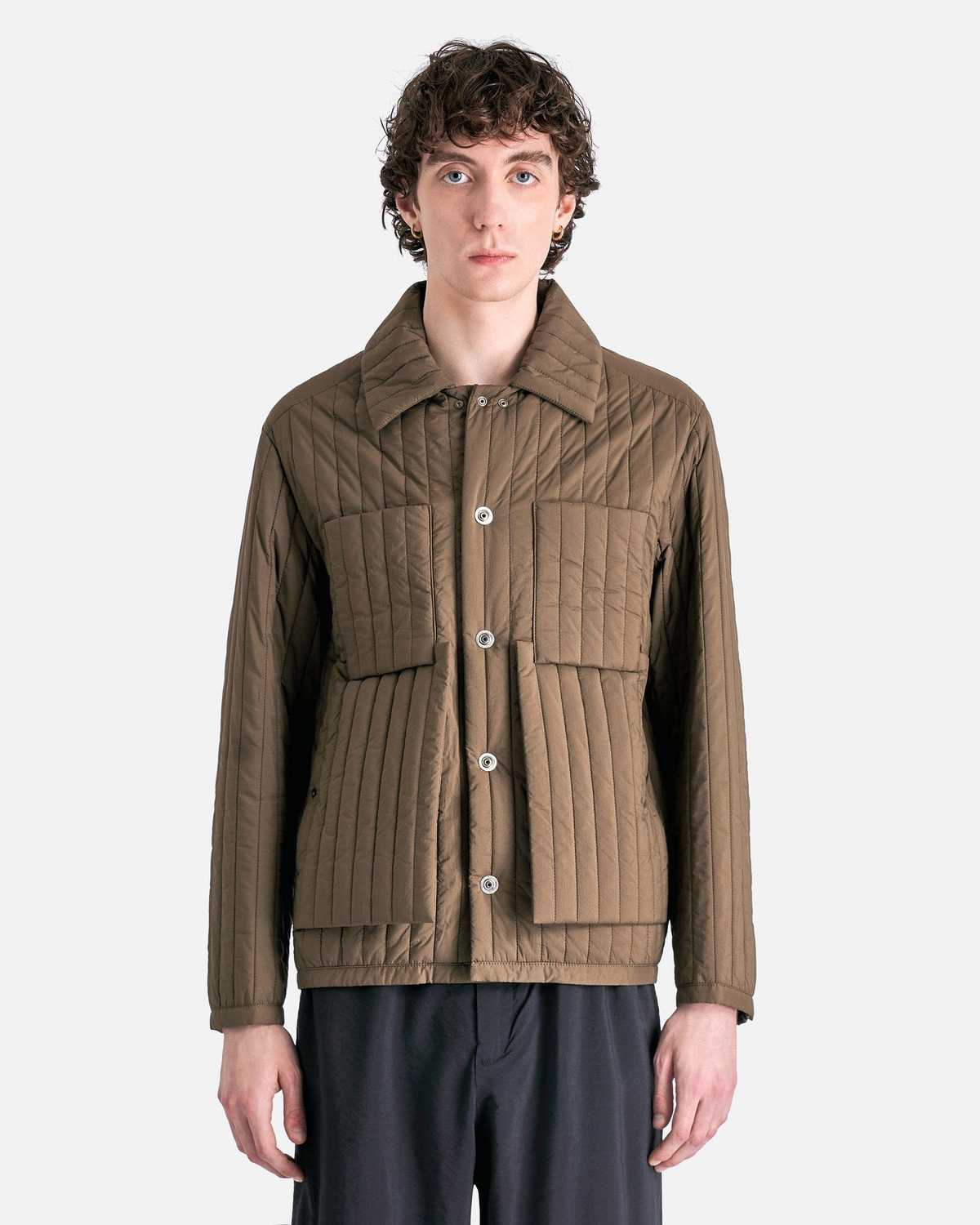 CRAIG GREEN Quilted Worker Jacket - Brown | Garmentory