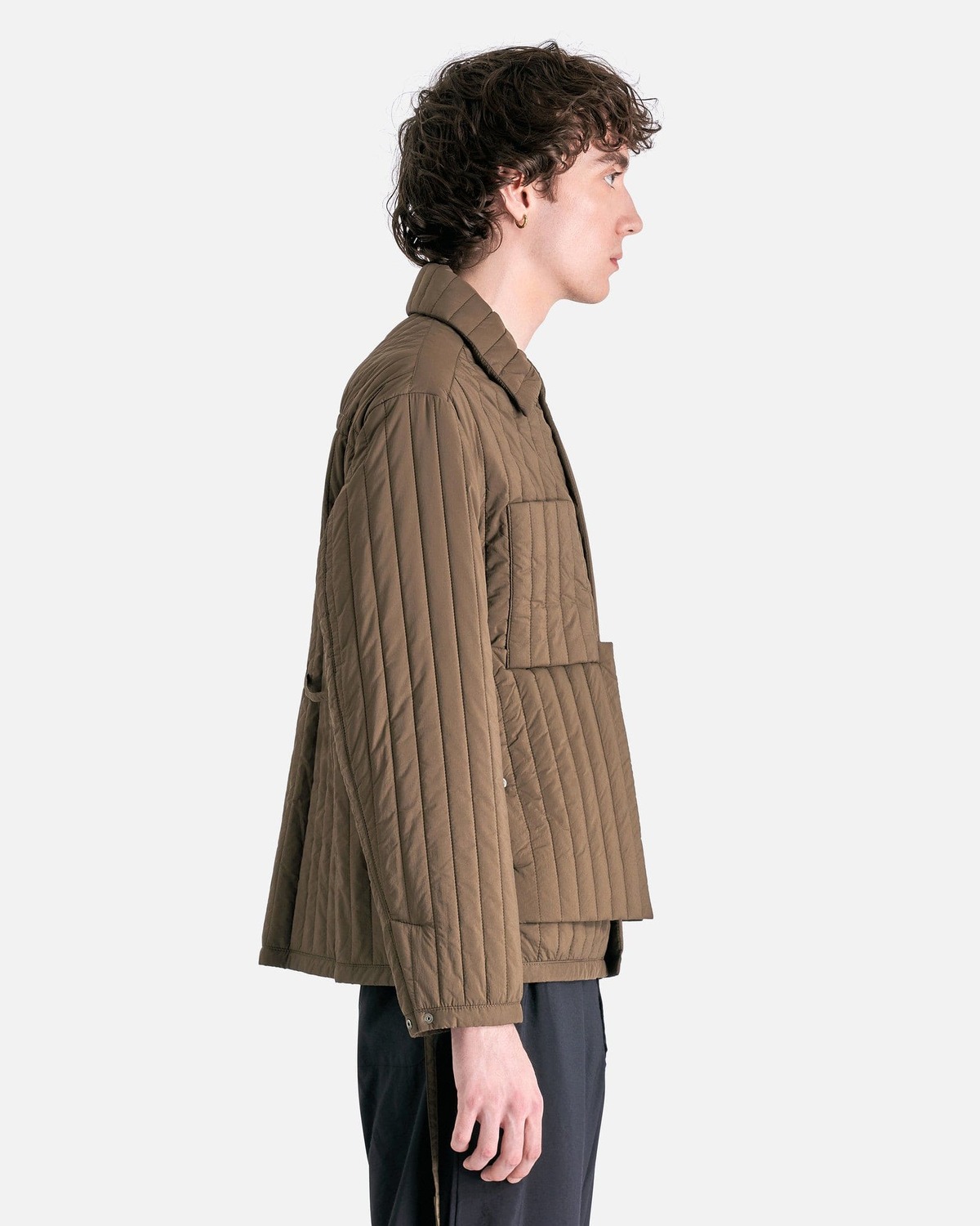 CRAIG GREEN Quilted Worker Jacket - Brown | Garmentory