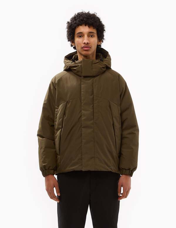 Snow Peak FR 2L Down Jacket - Olive Green | Garmentory