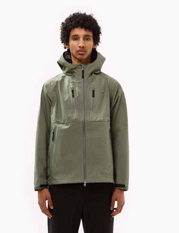 Snow Peak Gore-Tex Rain Jacket - Dark Khaki | Garmentory