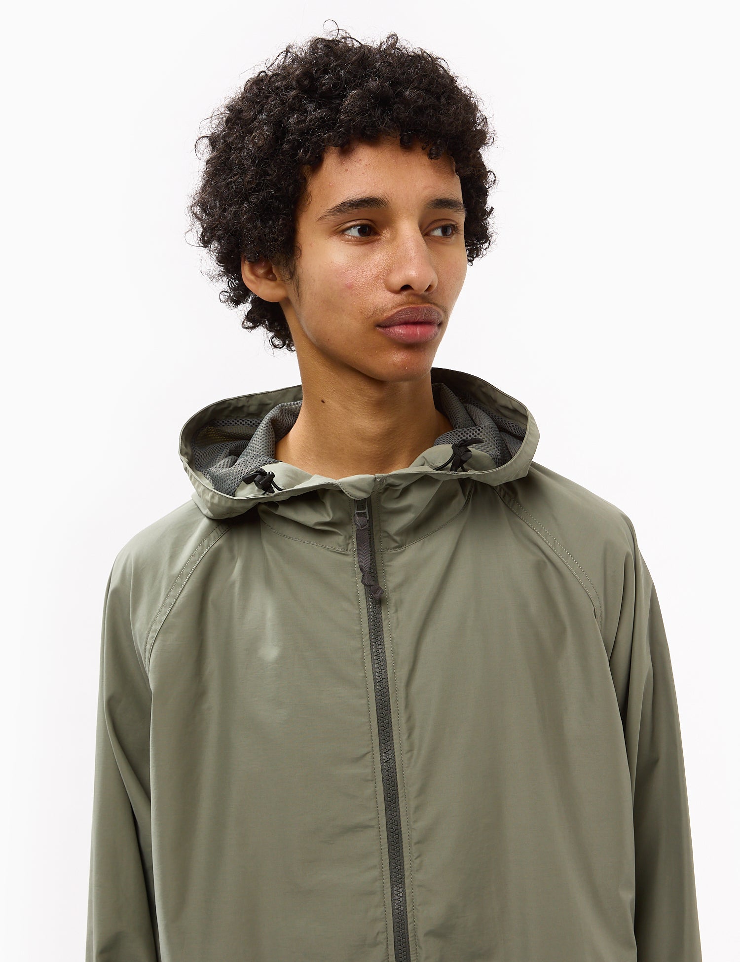 Snow Peak Light Mountain Cloth Zip Up Parka - Dark Grey | Garmentory
