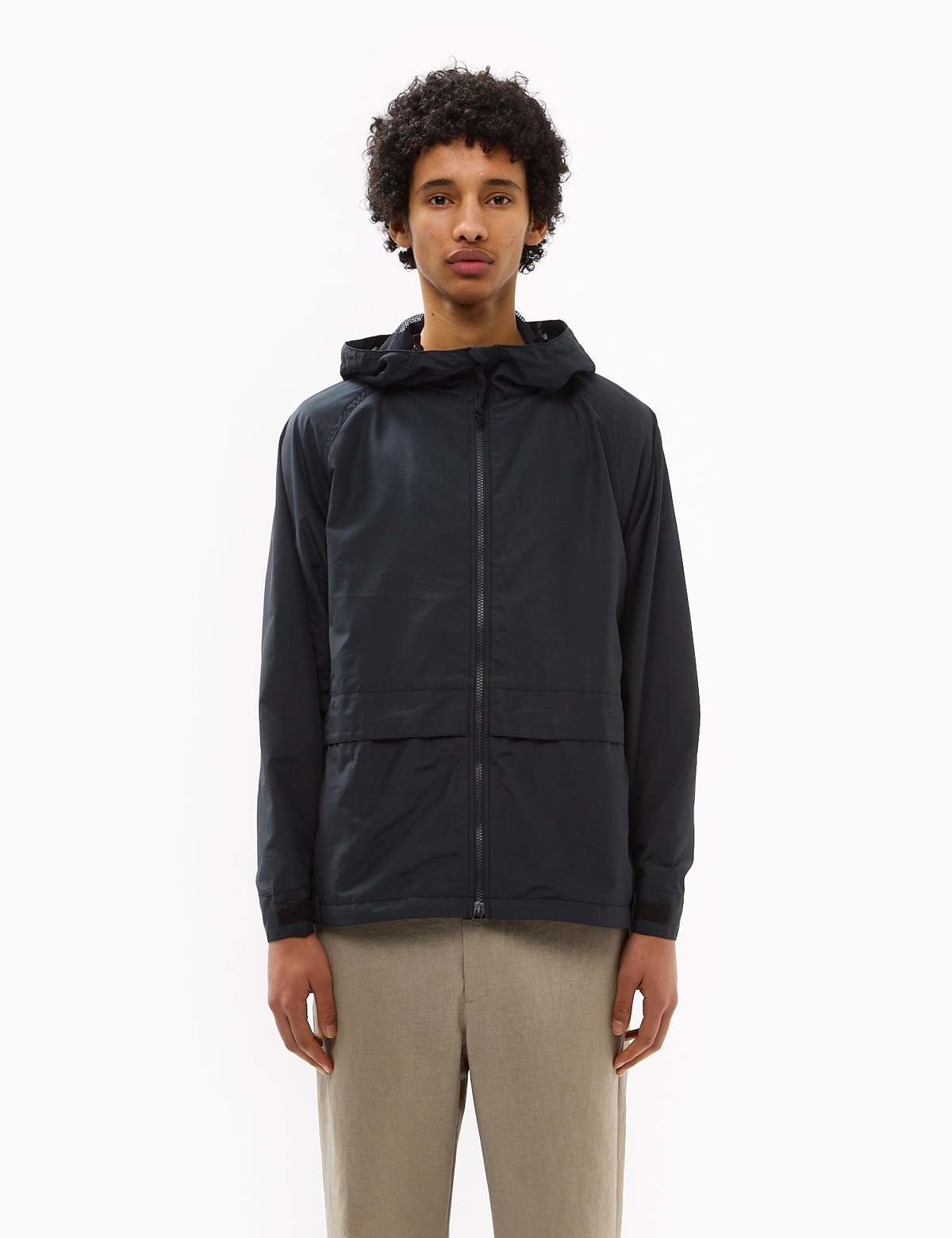 Snow Peak Light Mountain Cloth Zip Up Parka - Midnight Blue | Garmentory