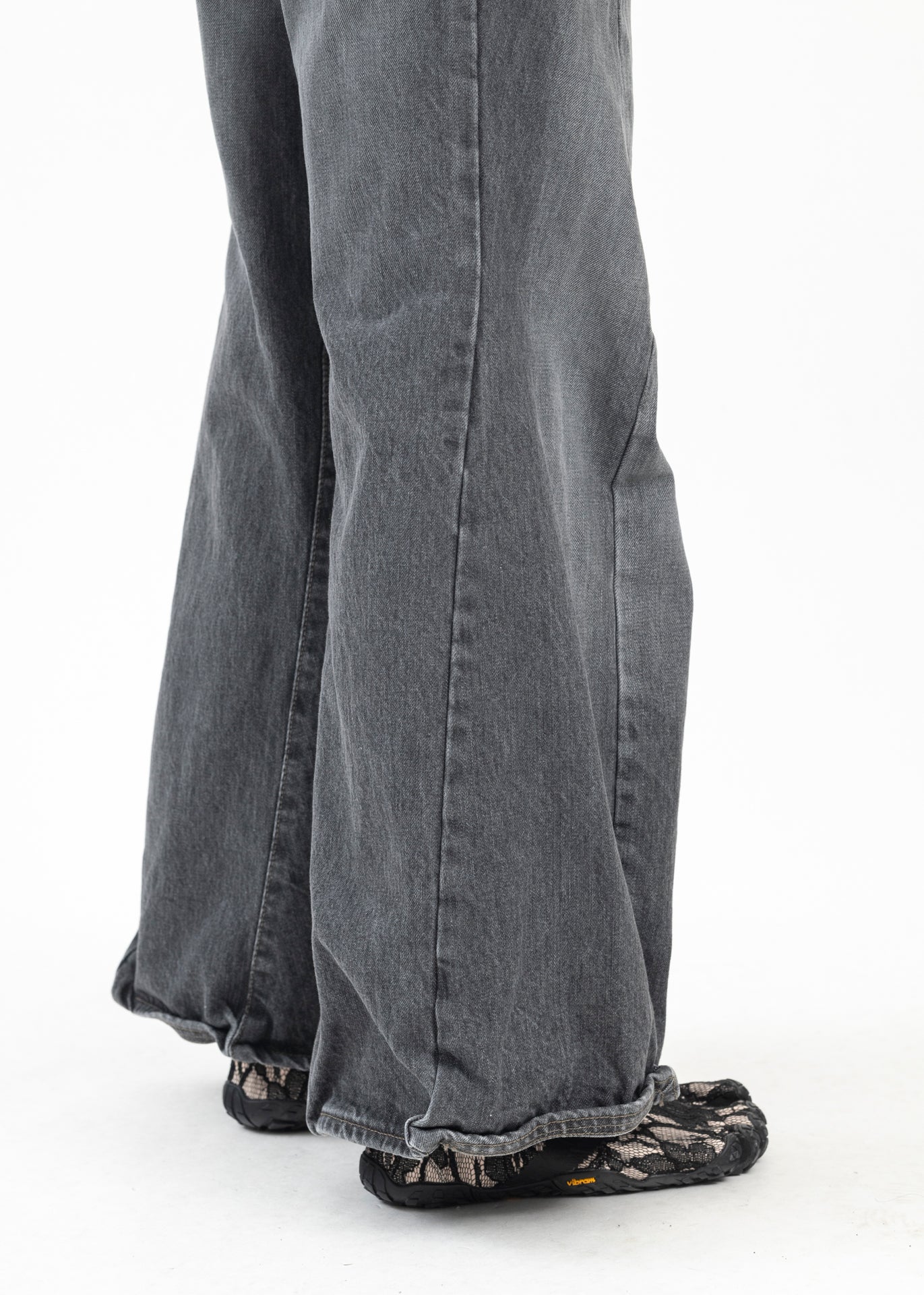 Doublet ROBOT LEGS DENIM PANTS - BLACK | Garmentory