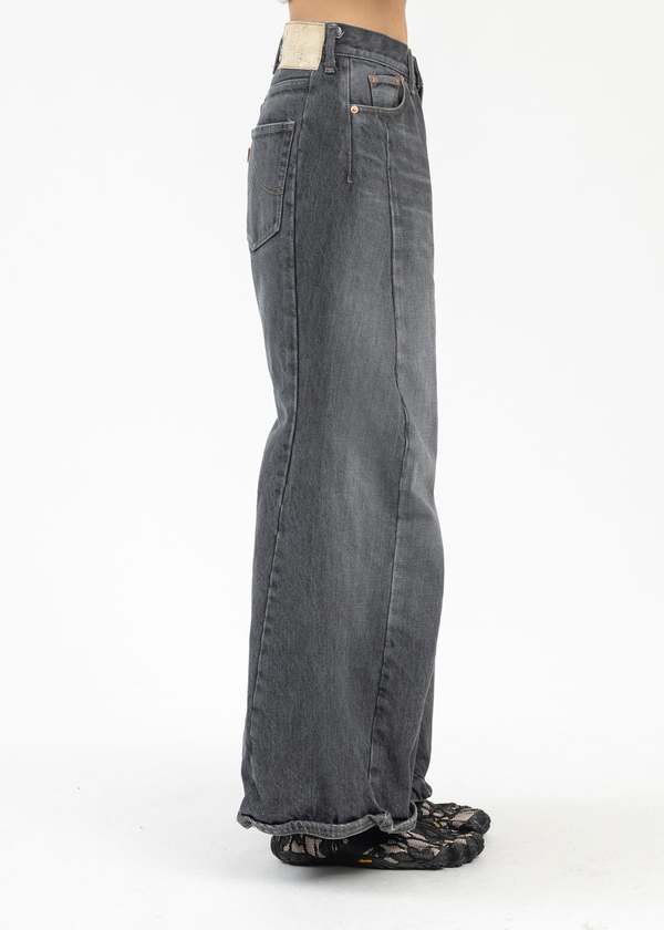 Doublet ROBOT LEGS DENIM PANTS - BLACK | Garmentory