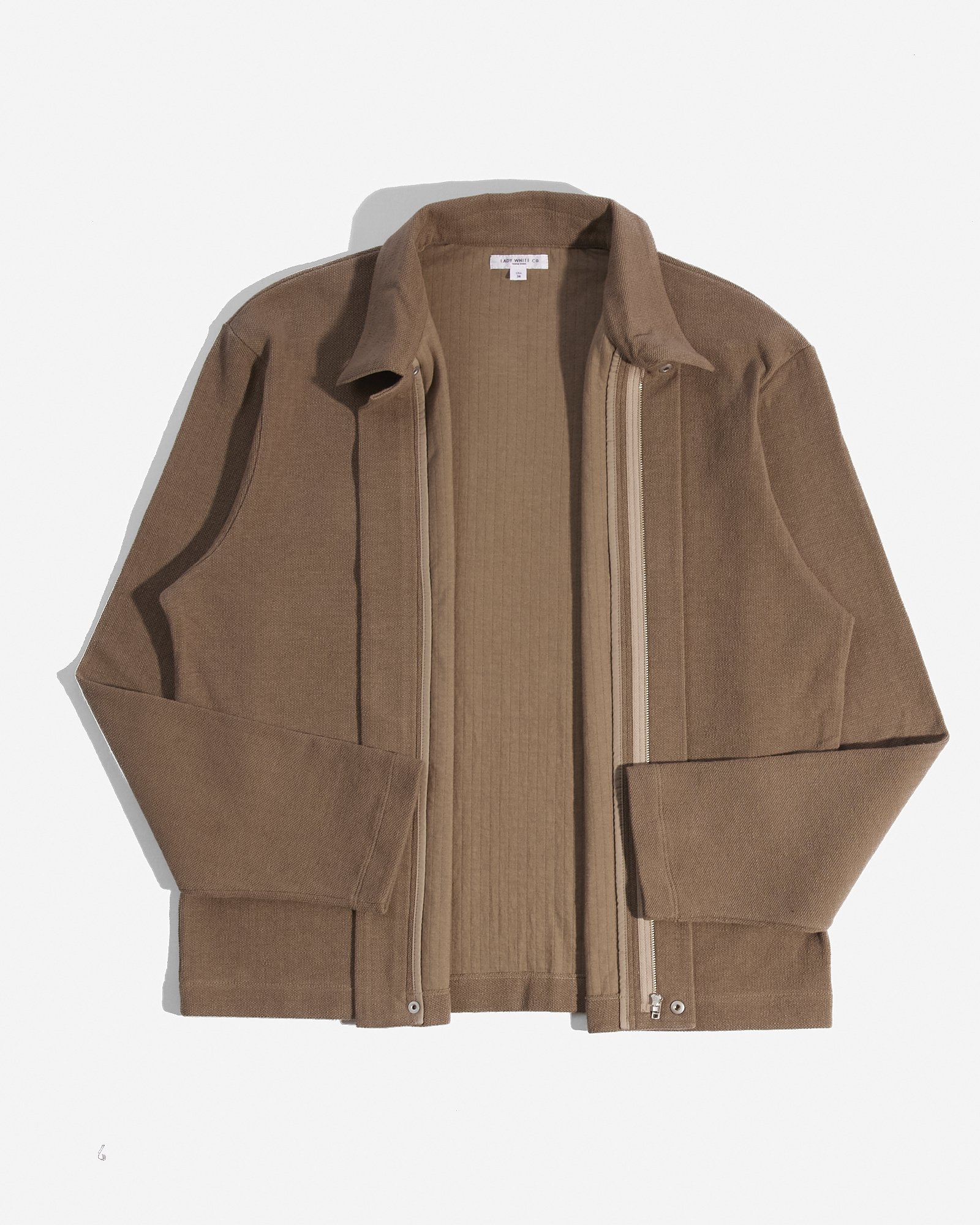 Lady White Co. Double Knit Jacket - Almond | Garmentory