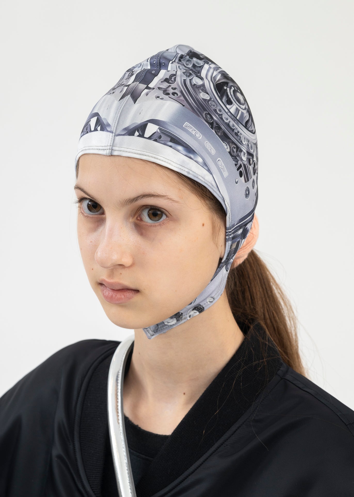 Doublet Humanoid Head Hood - Grey Multi | Garmentory