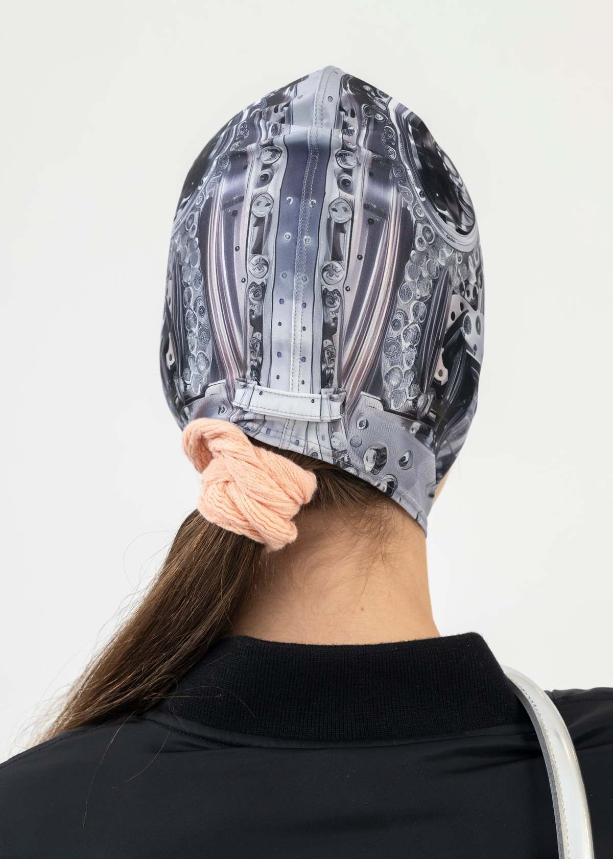 Doublet Humanoid Head Hood - Grey Multi | Garmentory