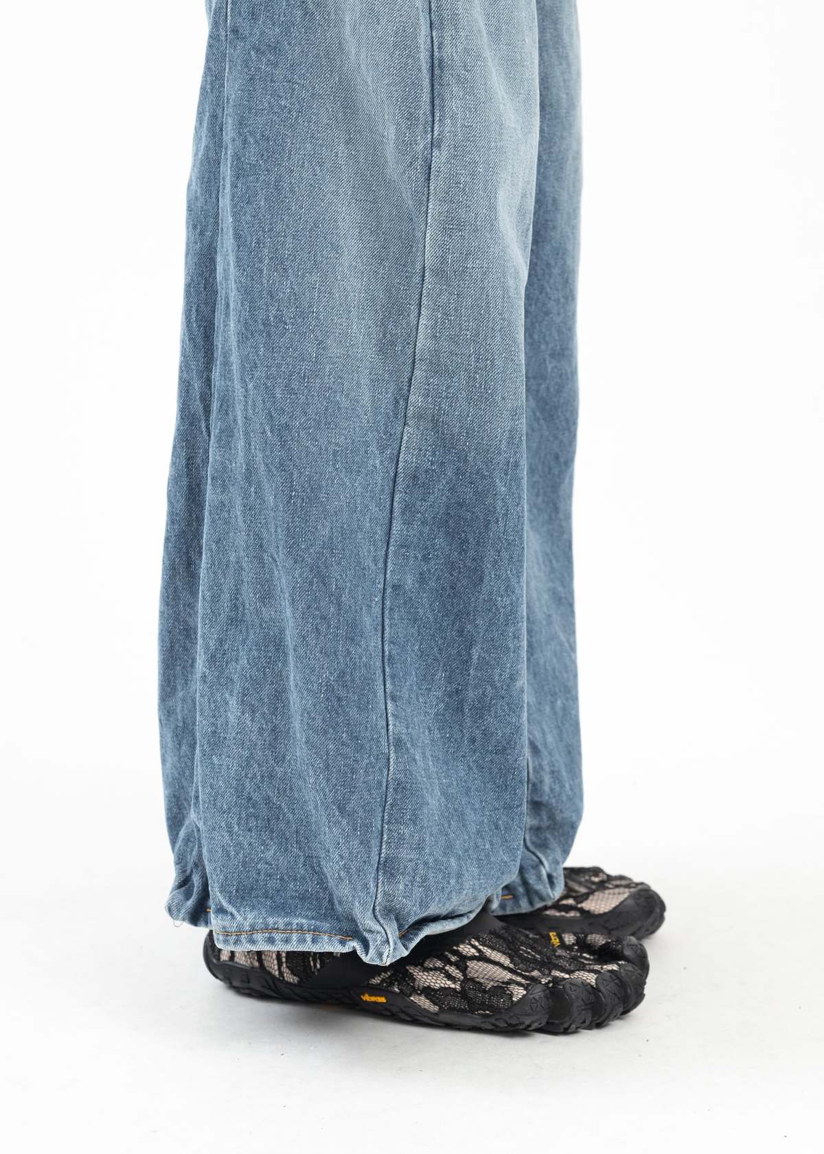 Doublet Robot Legs Denim Pants - Indigo | Garmentory