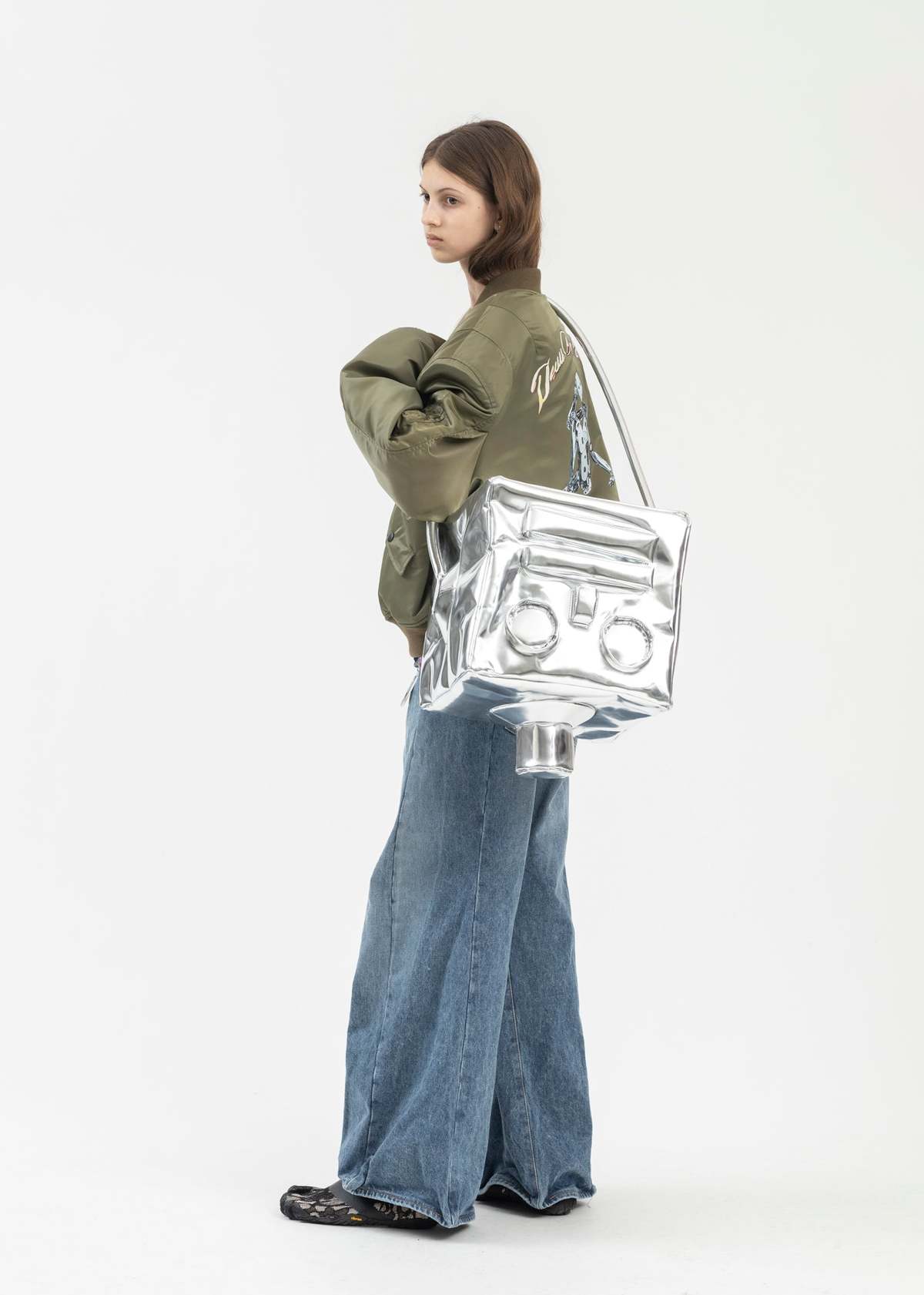 Doublet Robot Legs Denim Pants - Indigo | Garmentory
