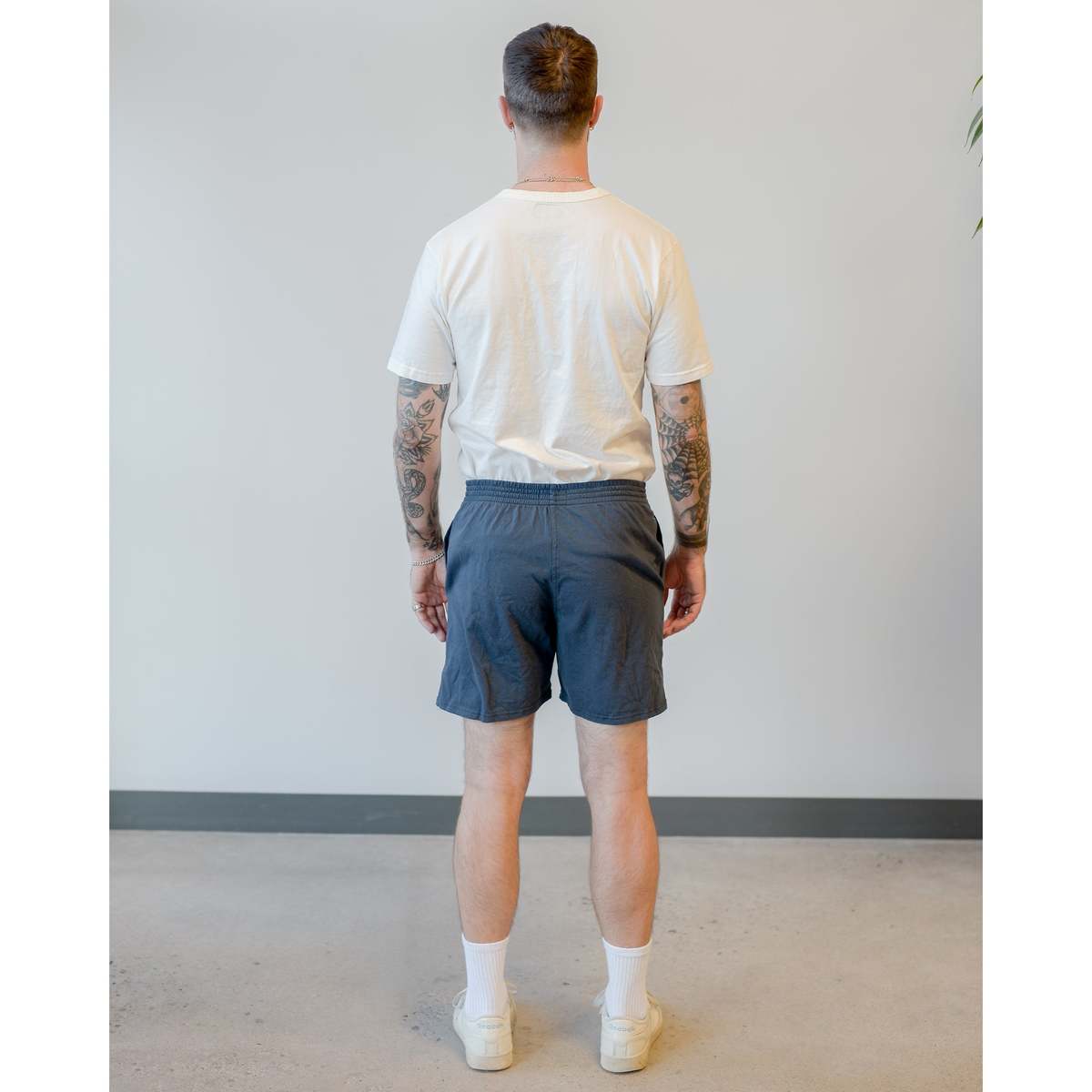National Athletic Good Track Short Combed Cotton Jersey - Navy | Garmentory