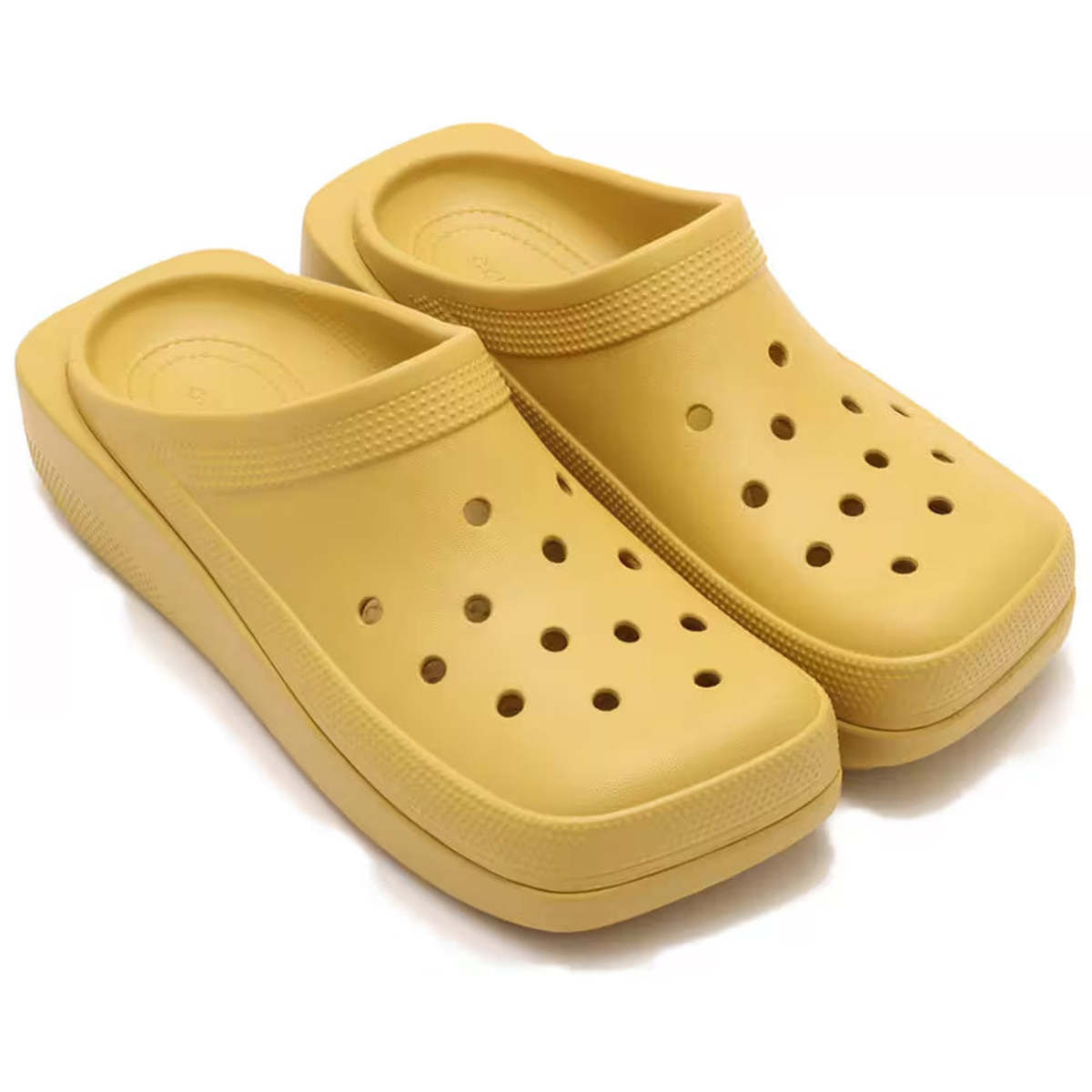 Crocs Energy Classic Blunt Toe Slippers - Desert Grass | Garmentory