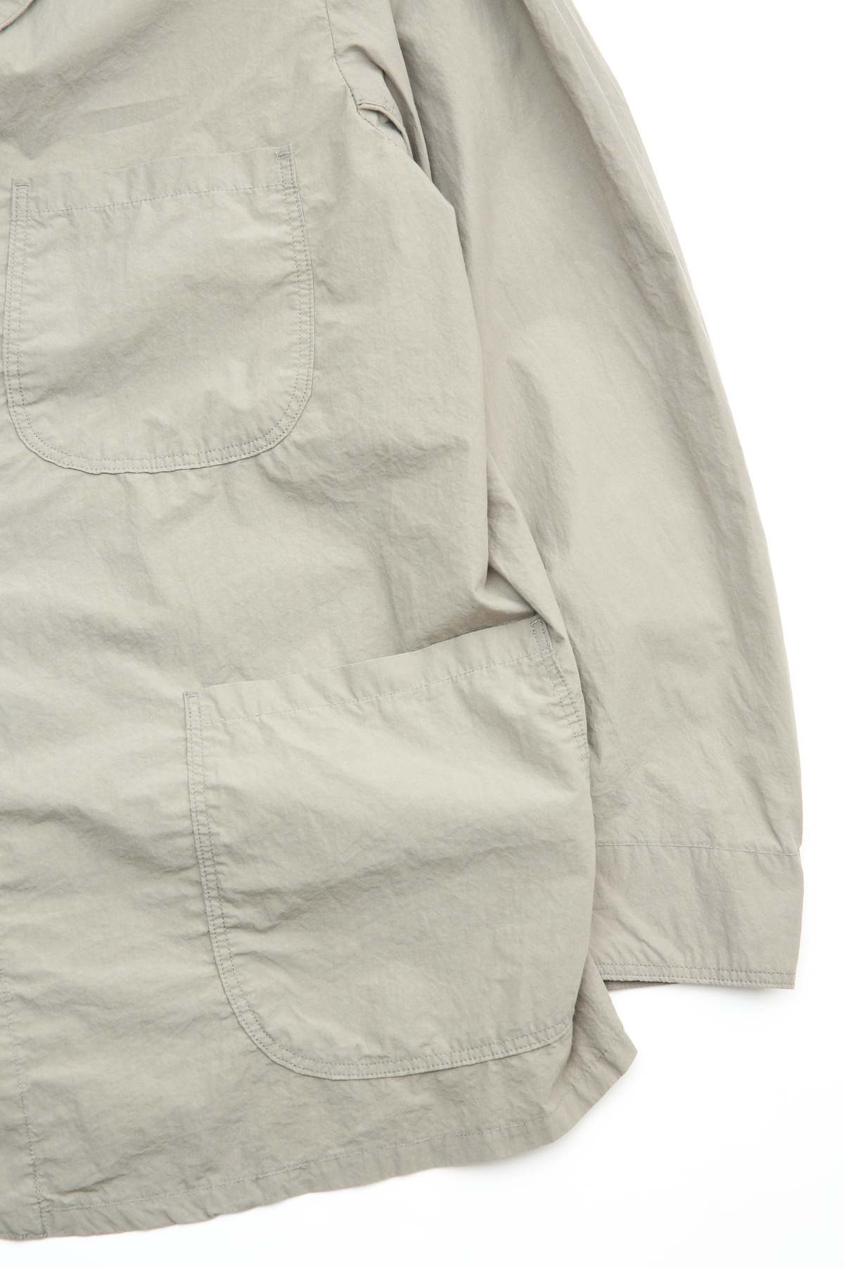 Orslow Mens Light Simple Work Jacket - Greige | Garmentory