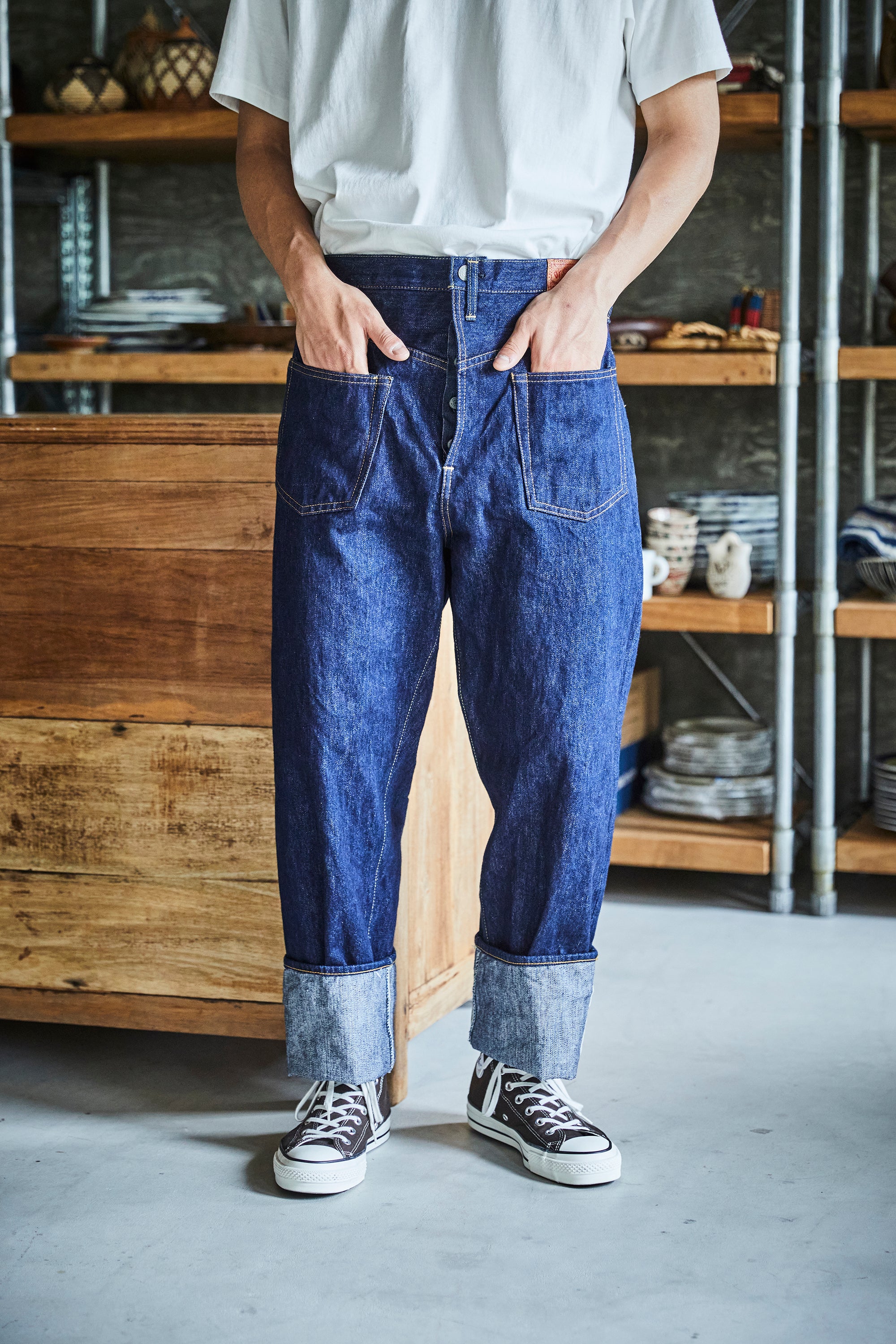 Orslow Wolsro Backward Jeans - One Wash | Garmentory