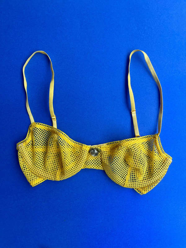 Only Hearts Underwire Fishnet Bra - Sunny | Garmentory
