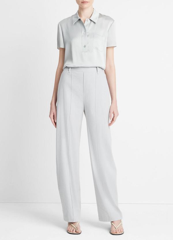 VINCE Linen Blend Pants - Lunar Dust | Garmentory