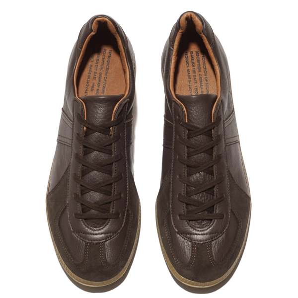 Reproduction of Found GERMAN MILITARY TRAINER shoes - DARK BROWN ...