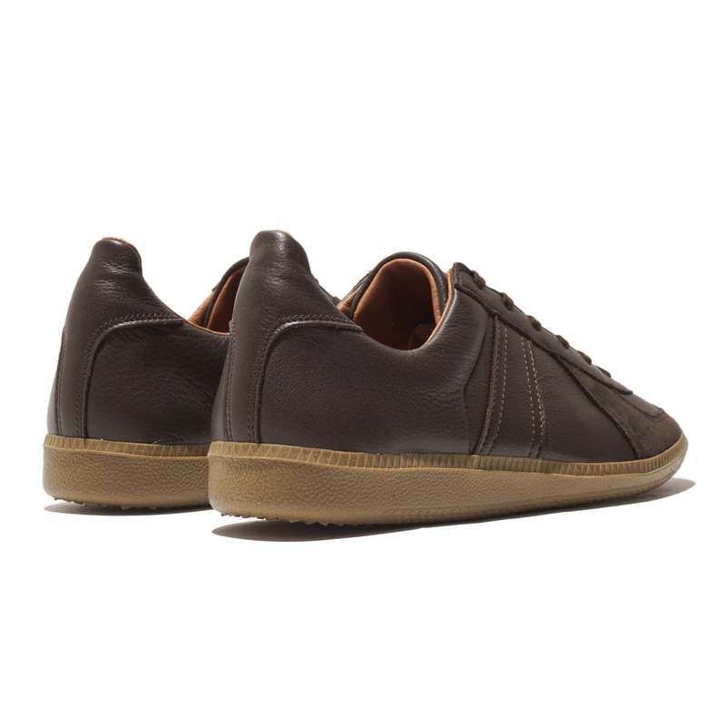 Reproduction of Found GERMAN MILITARY TRAINER shoes - DARK BROWN ...