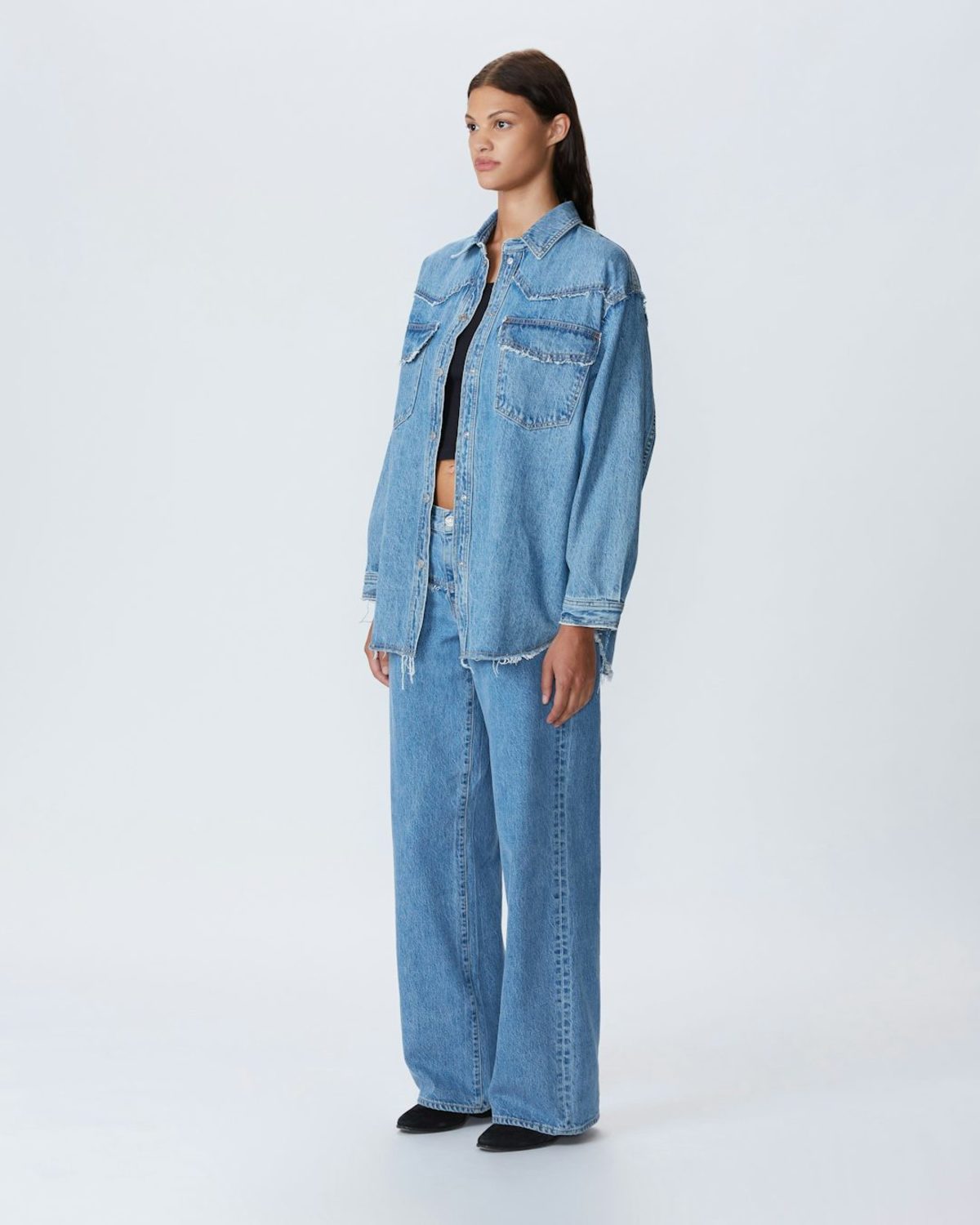Western Overshirt Raw Edge | Garmentory