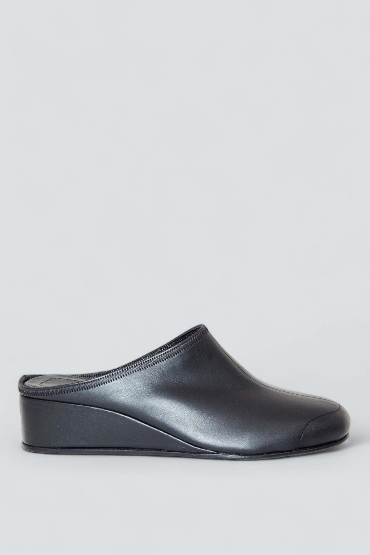 Dubié Curvo Flat Clog - Black | Garmentory