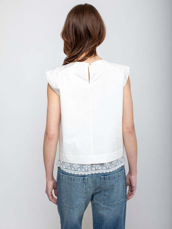 Caron Callahan Lucy Top - White | Garmentory