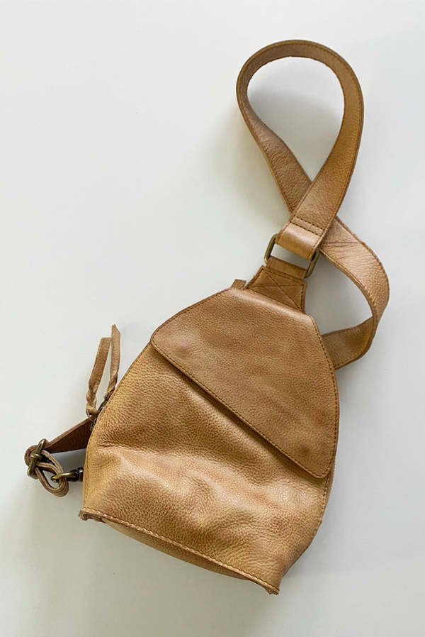 Cut N Paste Bags Sutton Mini Sling - Cognac | Garmentory