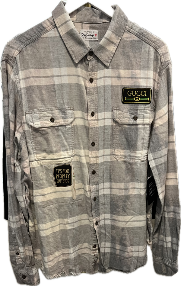 Dig Design Gucci Theme Flannel | Garmentory